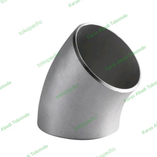 Jual Elbow las 45 derajat Sch10 SS304 ukuran 1 1/2"inch/ Stainless Steel - Jakarta Barat - Karya ...