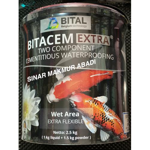 Jual BITACEM EXTRA CAT KOLAM KOI KOLAM IKAN/KOLAM RENANG 2 KOMPONENT 2. ...