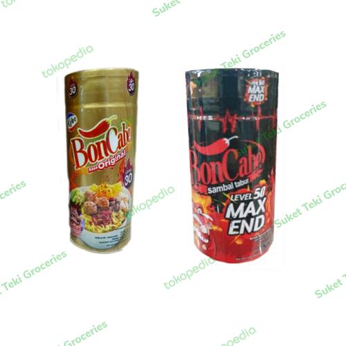 Jual Bon Cabe Level 30 / 50 Maxend Botol Tuang - Level 30 40gr ...