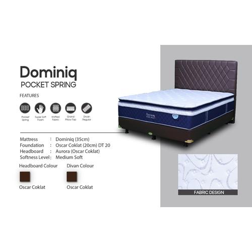 Jual kasur central dominiq pocket spring ukuran 160 x 200 - Kota ...