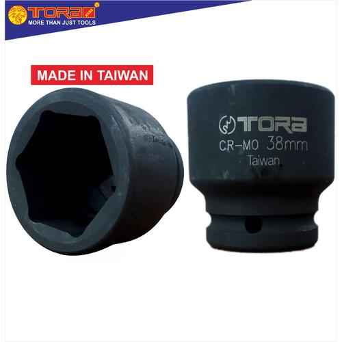 Promo TORA Mata Sok Shock 38 MM 3/4 DR Hitam - Socket Hand 6 PT - TAIWAN - Kab. Bandung - Tora ...