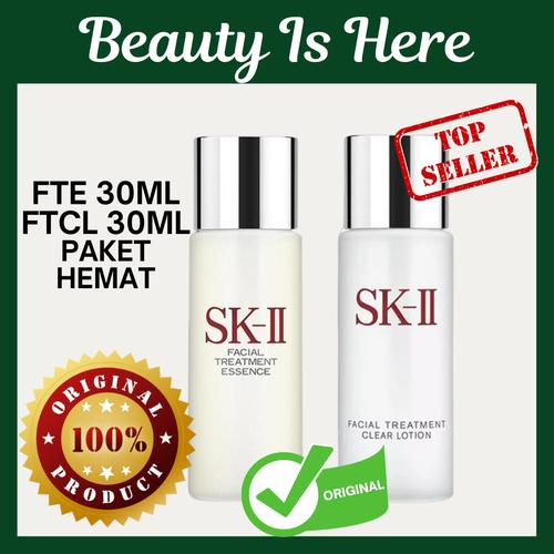 Promo SK-II SKII SK2 SK II Basic Medium FTE 30ml + FTCL 30 ml | Pitera ...