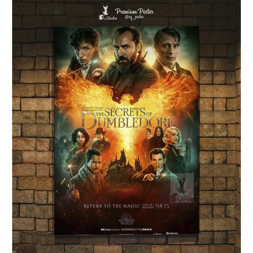 Jual Poster Film - Fantastic Beast : The Secrets of Dumbledore - A3 ...