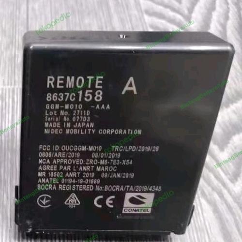 Jual Control unit communication RE all new pajero sport facelift ...