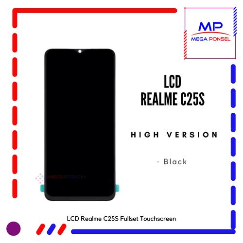 Jual LCD Realme C25S Fullset Touchscreen - Hitam - Kota Bandung ...