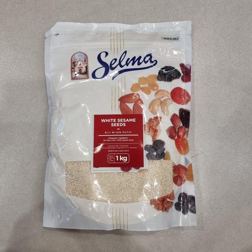 Jual selma wijen putih 1kg white sesame seeds biji wijen seed - Jakarta ...