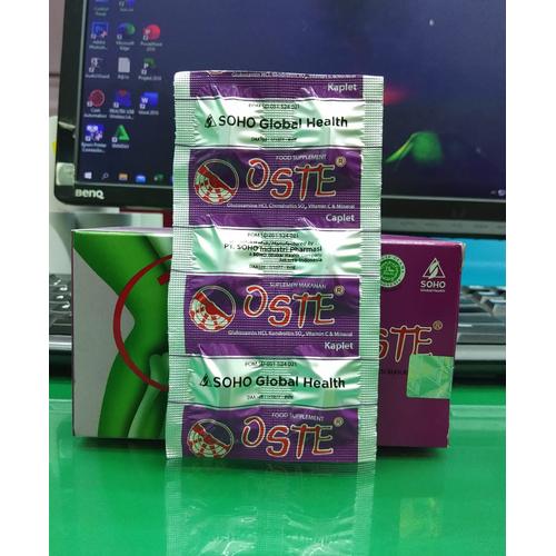 Jual OSTE 1 LEMBAR ISI 6 KAPLET SALUT SELAPUT dari Soho - Jakarta ...