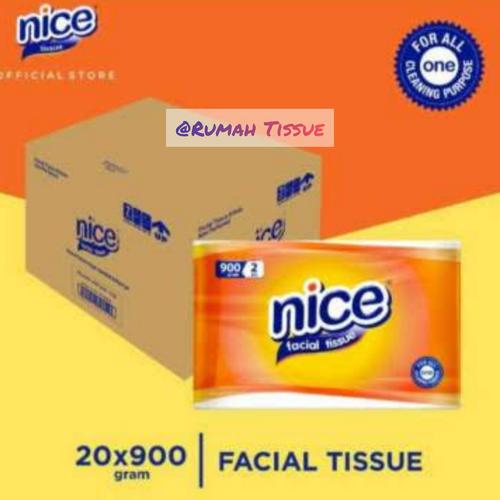 Jual TERMURAH 1 KARTON 1 DUS TISSUE NICE 900GRAM ISI 20 PCS - Kab ...