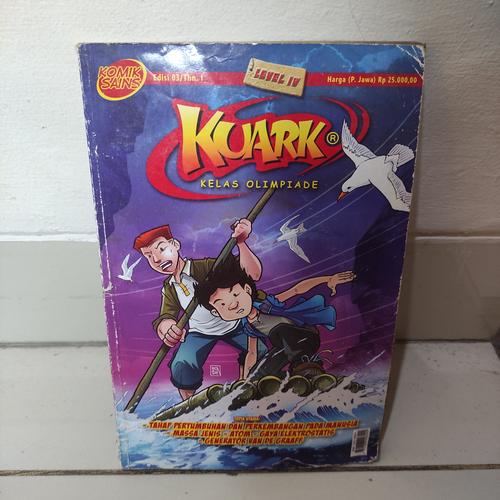 Jual komik science Komik Kuark tahap pertumbuhan massa jenis atom ...