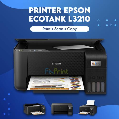 Jual Printer Epson L3210/L3216 Ecotank All In One Black or White Printer - L3210 Comp Ink - Kota ...