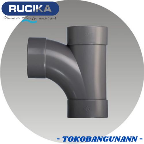Jual Sambungan Pipa PVC Large Radius Tee ( D - LT ) Te T Y Way Rucika - D 2 inch - Jakarta Barat ...