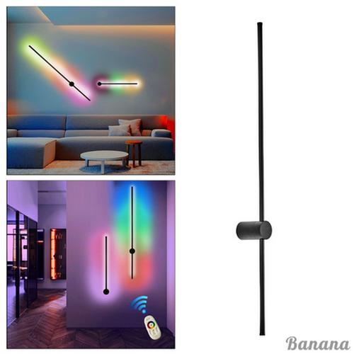 Jual Lampu Dinding Panjang Modern Minimalis RGB LED Wall Sconce Light ...