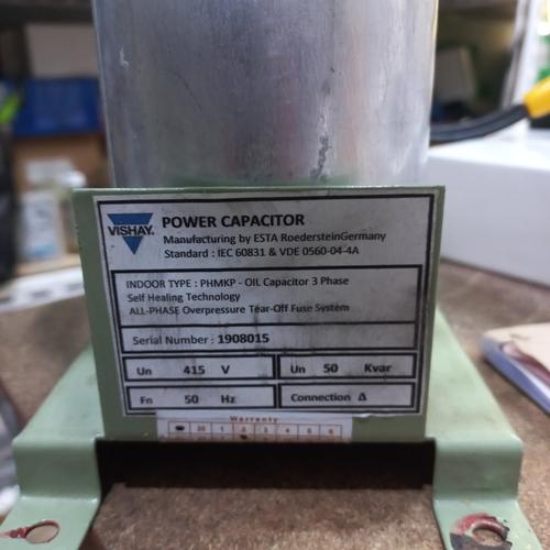Jual capacitor bank vishay 50 kvar 415v power capacitor - Kota Bandung - Aldo Jaya Elektrik ...