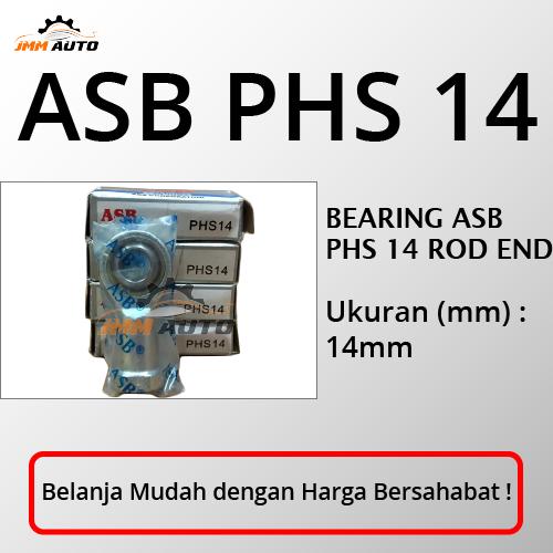 Jual BEARING ASB PHS 14 ROD END BEARING DRAT KANAN PHS 14 ASB LAHER ...