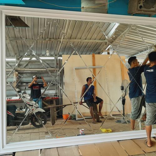 Jual frame kaca bevel/figura kaca silang bevel - Kab. Jepara - Rezqika ...