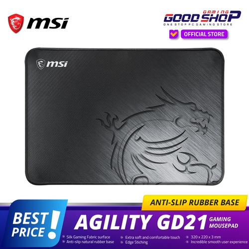 Jual MSI Agility GD21 / GD-21 - Gaming Mousepad - Jakarta Pusat ...