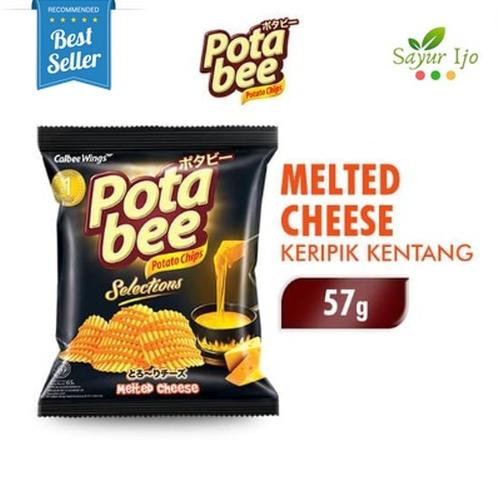 Promo Keripik Kentang Melted Cheese Potabee 57 Gram Potato Cemilan ...