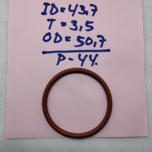 Jual oring silicon 3,5 x 43,7 x 50,7 mm JIS P 44 shore 70 - Kota ...