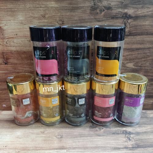 Jual Elips vitamin rambut botol [ 50 butir ] - Hitam 1 - Jakarta Barat ...