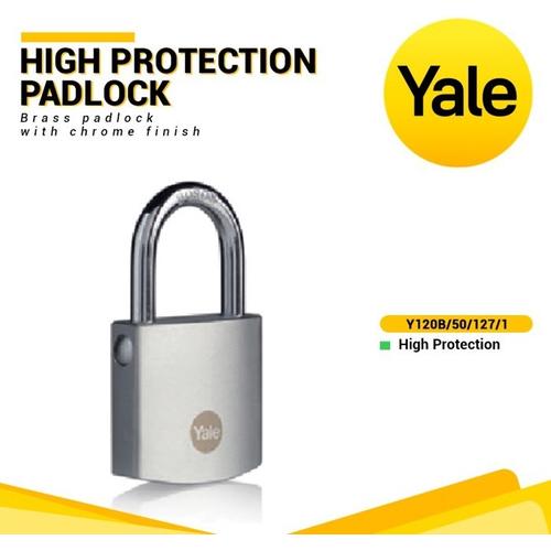 Jual Yale Gembok Y120B-50-127-1 High Protection Padlock Solid Brass ...