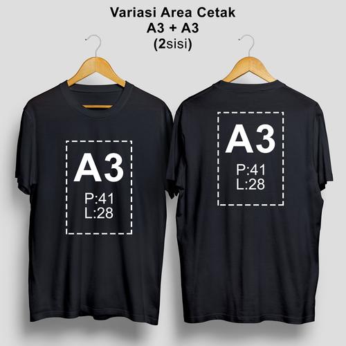 Jual Kaos Custom Satuan Design Bebas Full Warna - Sablon Mesin Digital ...