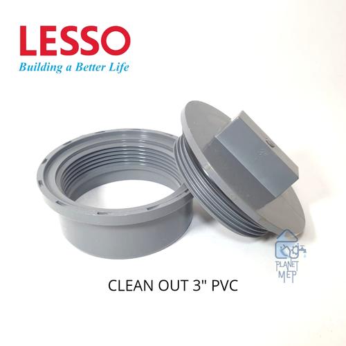 Jual LESSO CLEAN OUT 3" PVC - Kota Denpasar - Planet MEP | Tokopedia