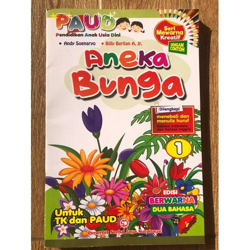 Jual Buku Mewarnai Kreatif dengan Contoh Dua Bahasa untuk PAUD dan TK ...