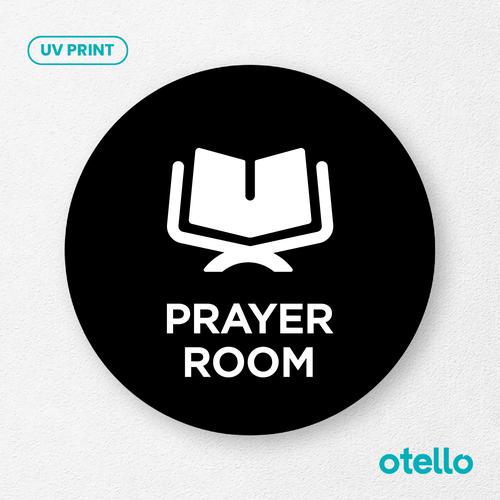 Jual Prayer Room Signage Acrylic Sign Board Akrilik Papan Label Nama ...