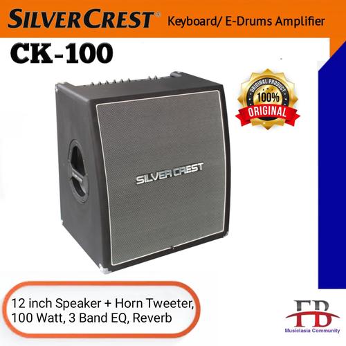 Jual silvercrest CK100 / Amplifier Drum CK 100 dan Ampli keyboard ...