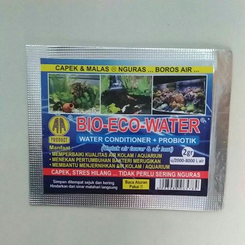 Jual PROBIOTIK Bio Eco Water 2gr Penjernih Air Kolam Aquarium Bening ...