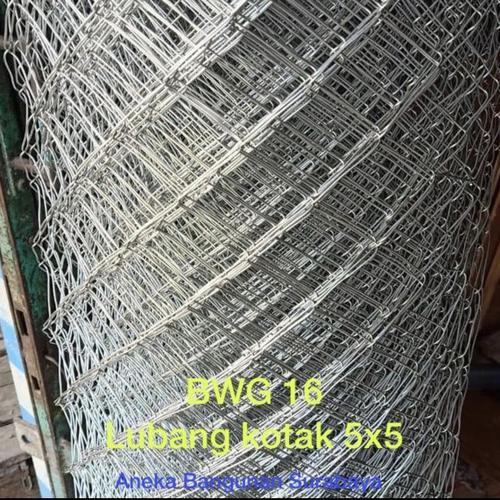 Jual Kawat harmonika galvanis BWG 16 roll | pagar besi kandang - 4x4, 1meter - Kota Surabaya ...