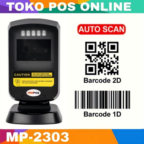 Jual BARCODE SCANNER OMNI 2D QR CODE MINIPOS MP 2303 GARANSI 1 TAHUN ...