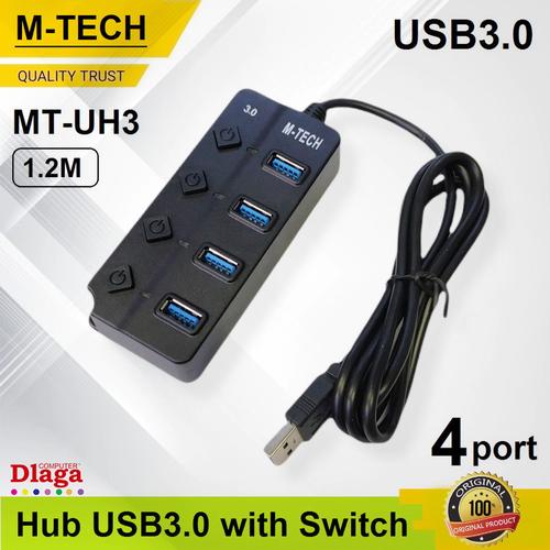 Jual M-Tech Usb Hub USB 3.0 MT-UH3 4Port Original - Jakarta Timur ...