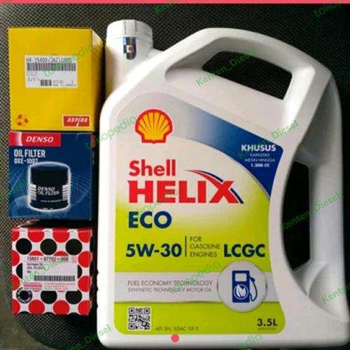 Jual Oli Shell helix 5w 30 termasuk filter Oli Original - Kota ...