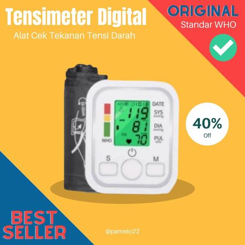 Jual Alat Tensi Darah Digital Tensimeter Digital Alat ukur Monitor ...