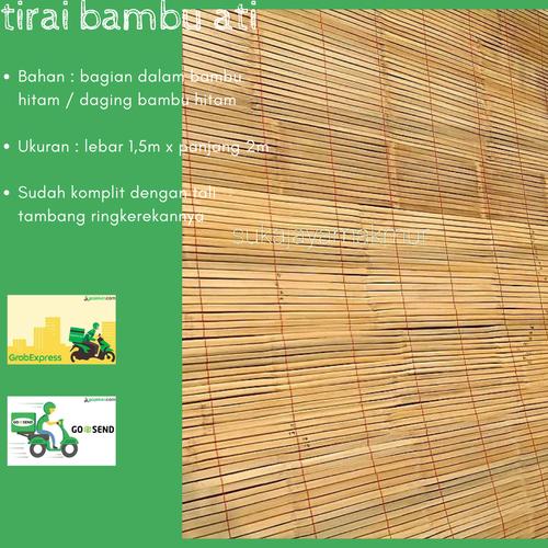 Jual kerajinan bambu,anyaman bambu,kerei bambu,krei 1,5 x2 - Kab. Bogor ...