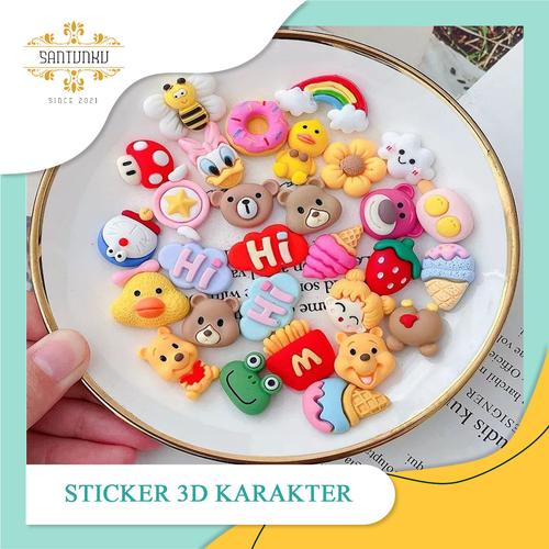 Jual STIKER 3D BOTOL 4PCS / STICKER HP AESTHETIC AKSESORIS [SANTUNKU ...