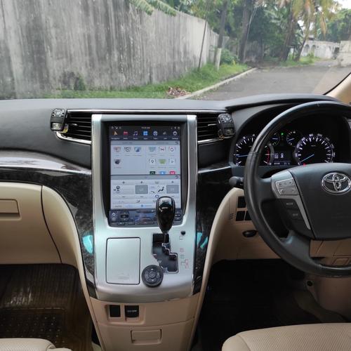 Jual HEAD UNIT ANDROID TESLA STYLE FOR TOYOTA ALPHARD/VELLFIRE ...