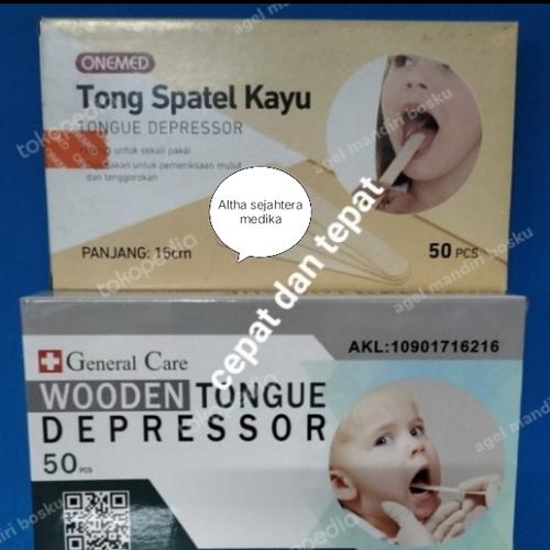 Jual Spatel kayu/ Tongue spatel ludah kayu/ woden depressor general ...