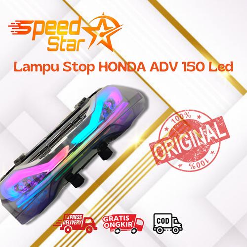 Jual Lampu Stop HONDA ADV 150 Led 3 Warna 3 IN 1 Running Stop Lamp ...