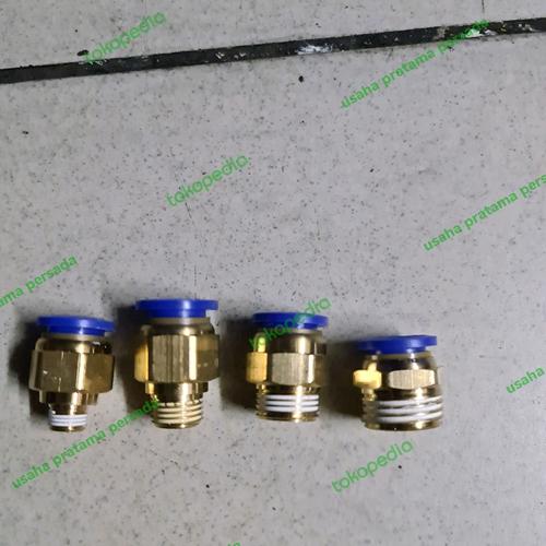 Jual mpc 08-m8 fitting lurus male 8mm drat 1/4" pc 08-02 - Jakarta Barat - usaha pratama persada ...