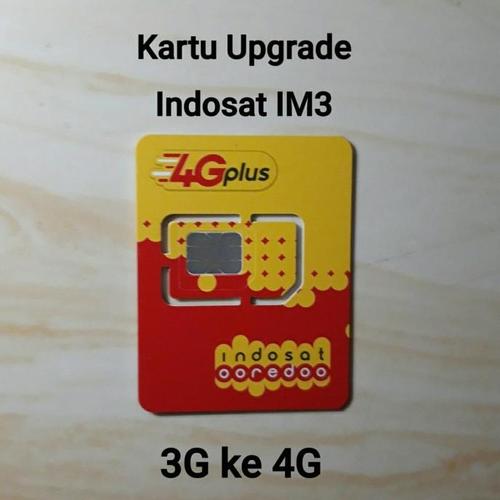 Jual sale Kartu Upgrade Indosat IM3 3G ke 4G Update SIM Card bukan ...