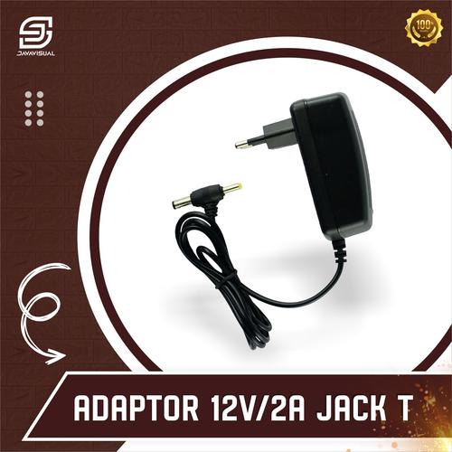 Jual Adaptor 12V 2A jack T - Kota Denpasar - javavisual | Tokopedia
