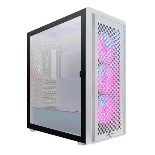 Jual Casing CUBE GAMING STALLA WHITE - LEFT SIDE TEMPERED GLASS ...