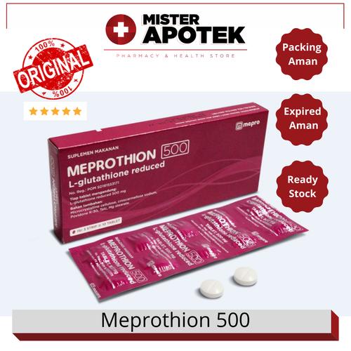Jual meprothion 500 - Vitamin & Suplemen kulit Whitening Mepro - BOX ...