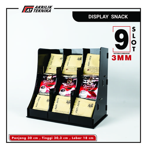 Promo RAK / KOPI SACHET / INSTAN / DISPLAY ORGANIZER AKRILIK / SNACK 9 ...