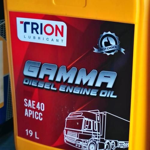 Jual Oli Mesin TRION Gamma Diesel/Disel SAE 40 API CC Pail (19 Liter ...