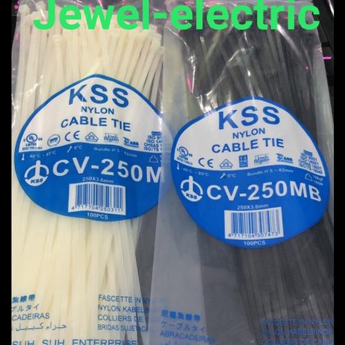 Jual Kabel Ties / Kabel Tis / Cable Tie CV 250 KSS 25CM CV250 - Putih - Jakarta Pusat - Jewel ...