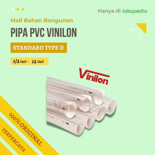 Jual PIPA PVC PIPA VINILON D 2 in 2 1/2 in 3 in 4 in Warna Putih - Kota ...