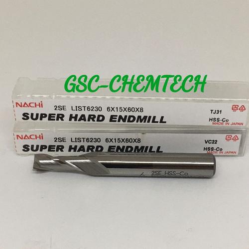 Jual End Mill Hss Super Hard Nachi Japan 6MM 2 Flute - Jakarta Barat ...